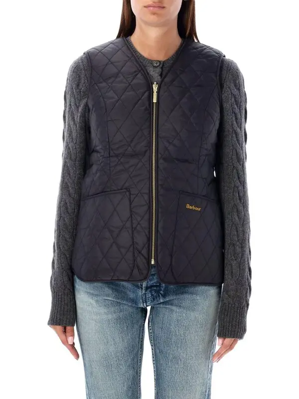 Barbour Markenfield Reversible Quilted Gilet - Black