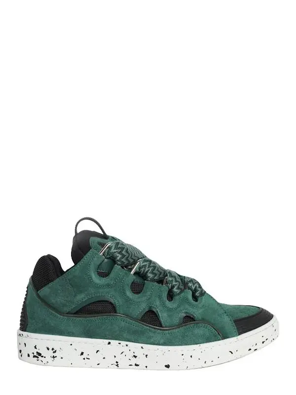 LANVIN Curbin Sneakers - Green/black