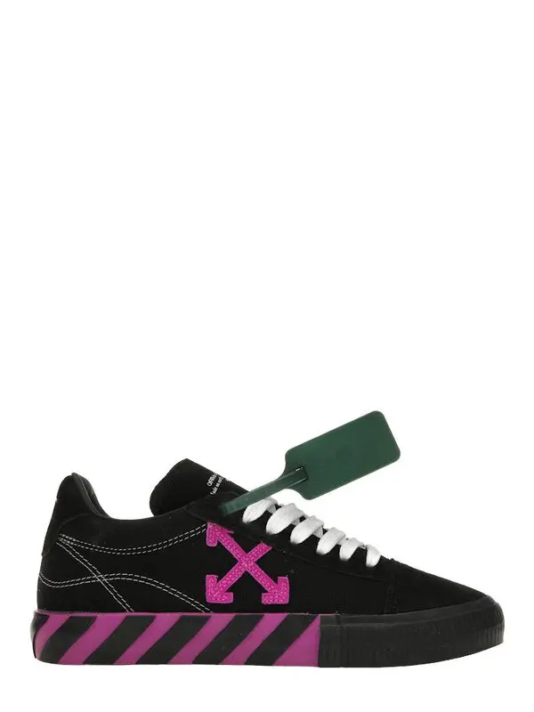 Off-White Vulc Low Sneakers - Black/violet