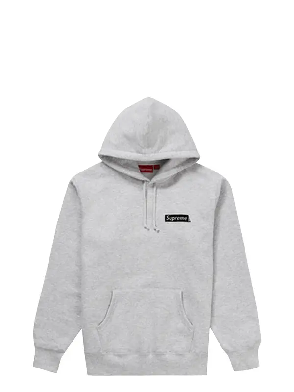 Supreme Stop Crying Hooded Sweatshirt - Grey