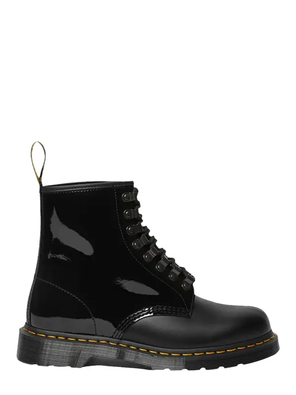 Dr. Martens Pleasures X 1460 Smooth Patent Lamper - Black