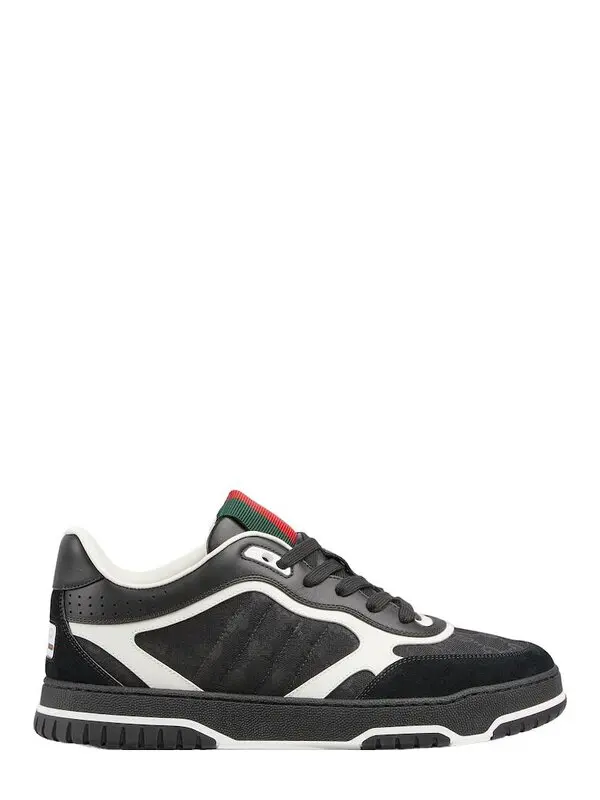 Gucci Re-web Low-top Sneaker - Black