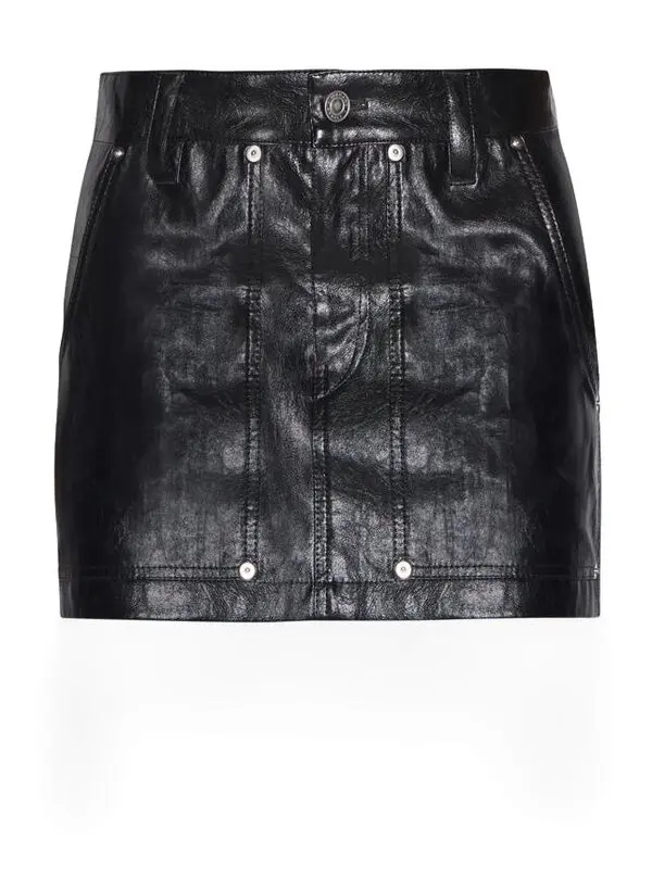 MARANT ETOILE Anais Mini Skirt - Black