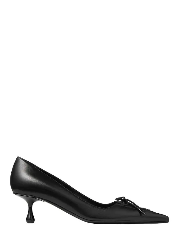 JIMMY CHOO Scarlett 50 Nappa Leather Pumps - Black