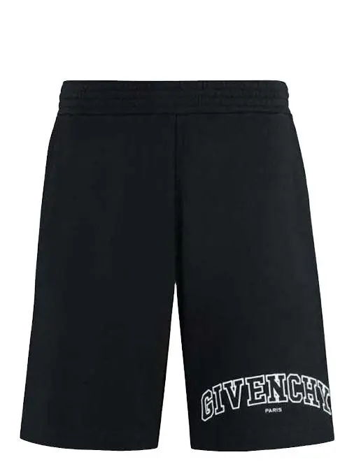 Givenchy Monogram Logo 4g Shorts - Black