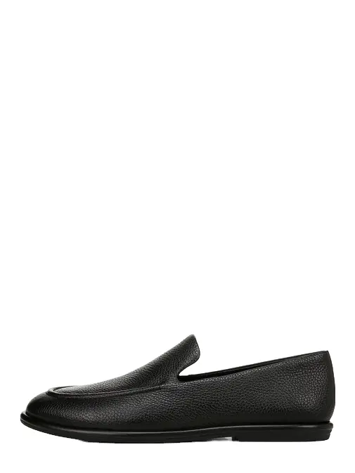 Vince Hann Leather Loafer - Black