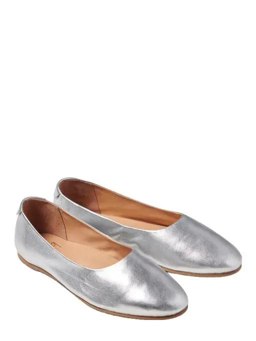 Beek Swiftlet Ballet Slipper - Silver