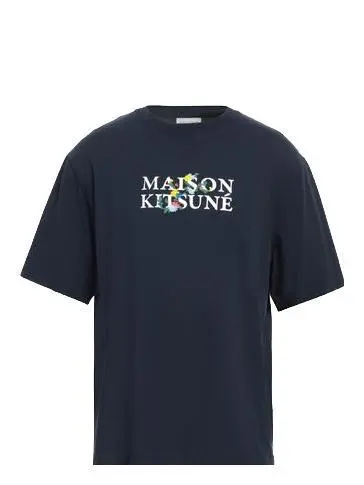 Maison Kitsuné T-shirt Midnight Size Cotton - Blue