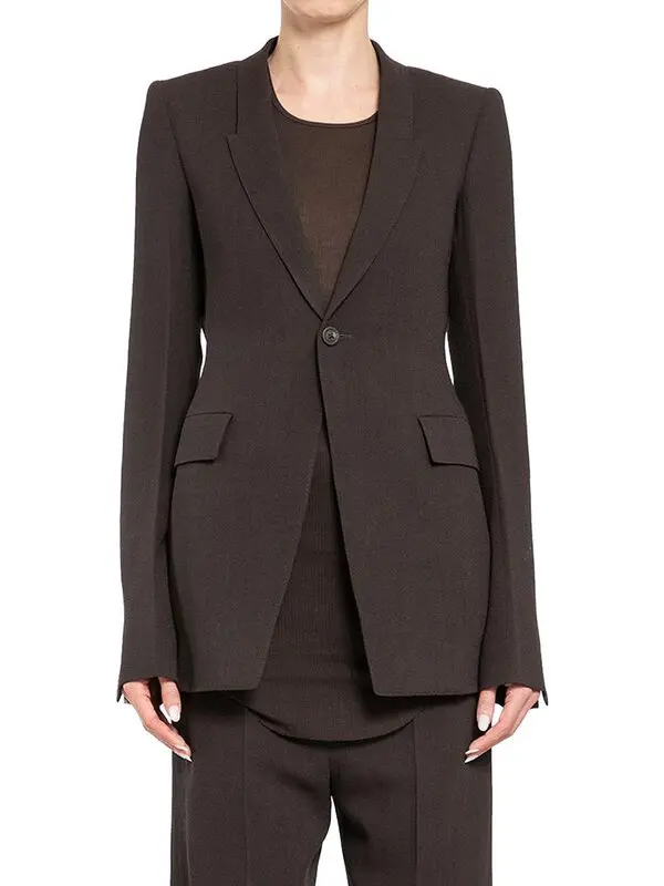 Rick Owens Extreme Soft Blazer - Grey