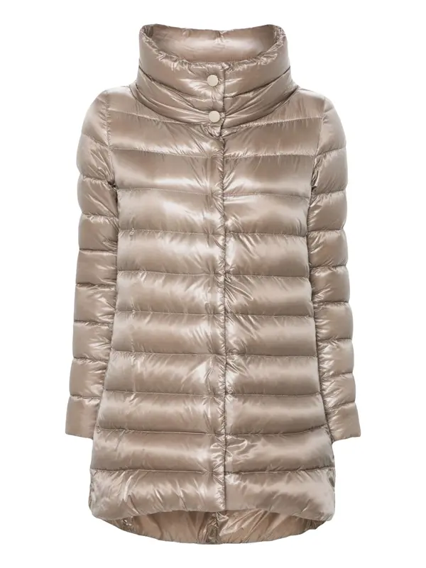 Herno Amelia Padded Coat - Brown