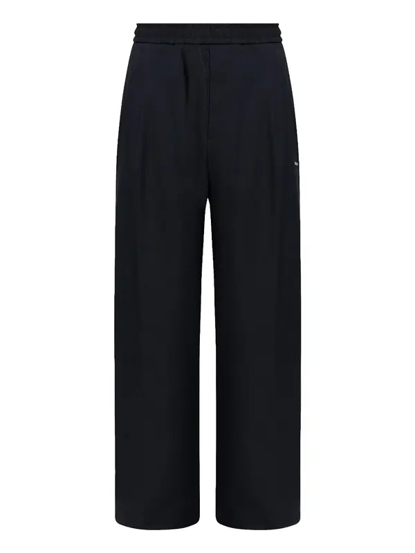 Moncler Loose-leg Trousers - Black
