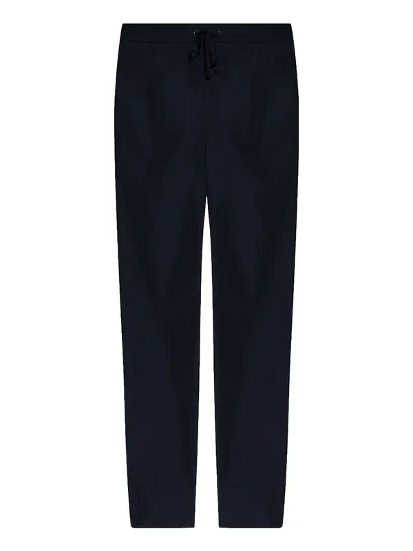 Moncler Logo-patch Trousers - Blue