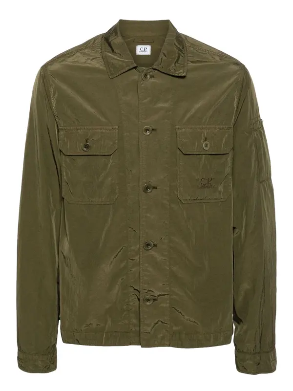 C.P. COMPANY Chrome-r Shirt Jacket - Green