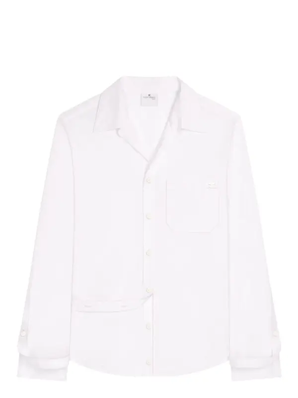 COURREGES Modular Cotton Shirt - White