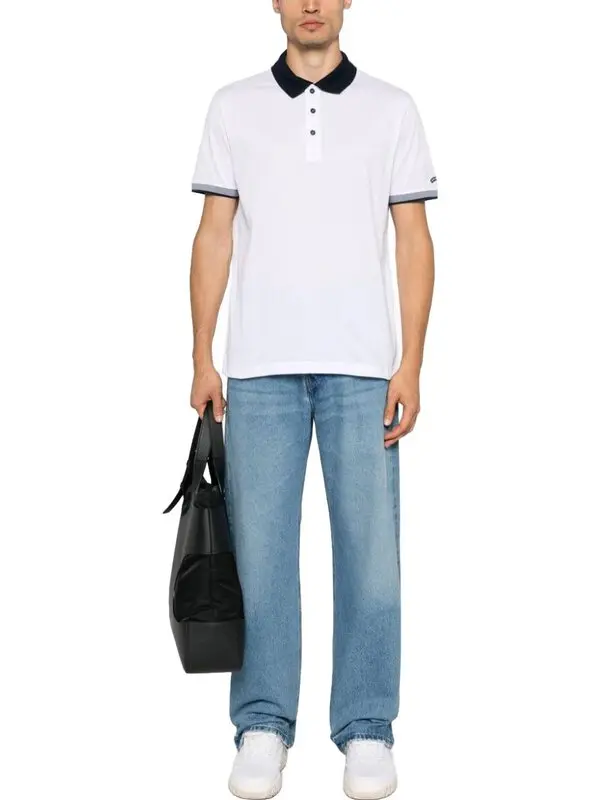 Paul & Shark Cotton Piqué Polo Shirt - White