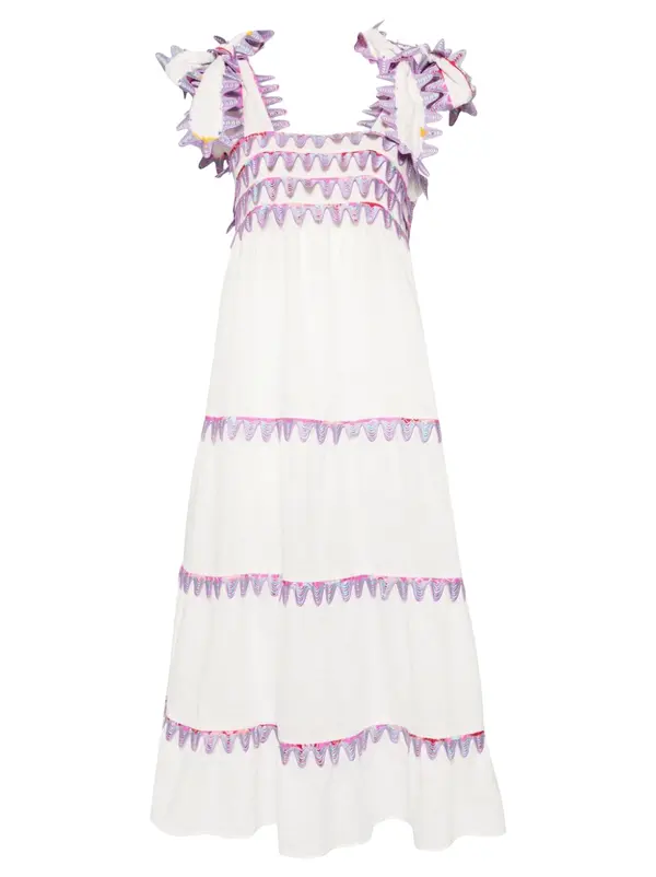 Celiab Kelly Midi Dress - White