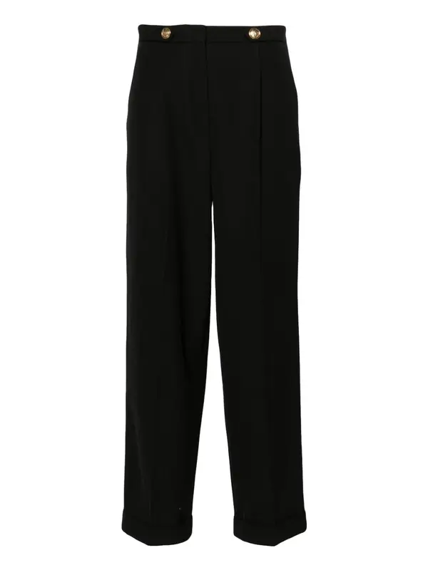 Sandro High-waist Trousers - Black