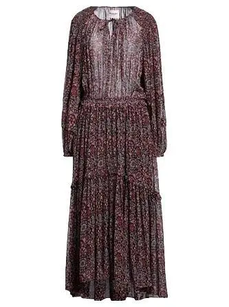 MARANT ETOILE Floral Print Midi Dress - Brown
