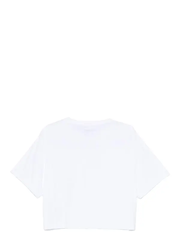Dkny Embroidered-logo T-shirt - White