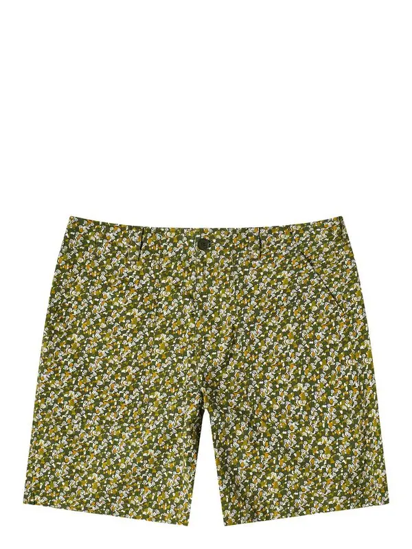A.p.c. X Liberty Barry Printed Shorts - Khaki