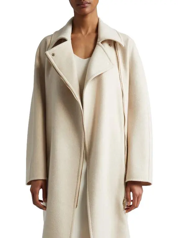 Max Mara Agosto Virgin Wool Coat - Beige