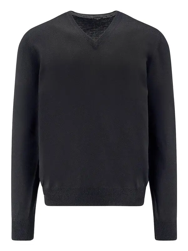NUGNES 1920 Virgin Wool Sweater - Black