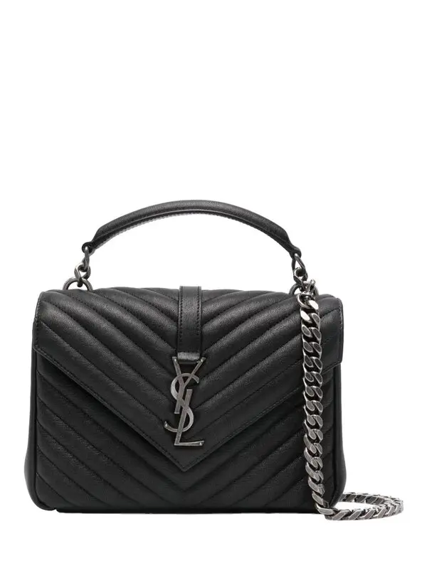 Saint Laurent College Shoulder Bag - Black