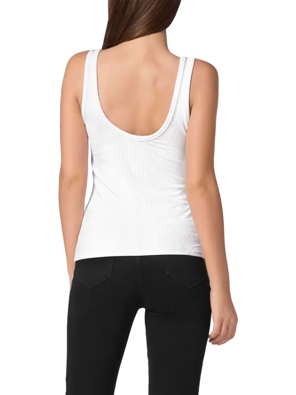 Philipp Plein Hardware-embellished Tank Top - White