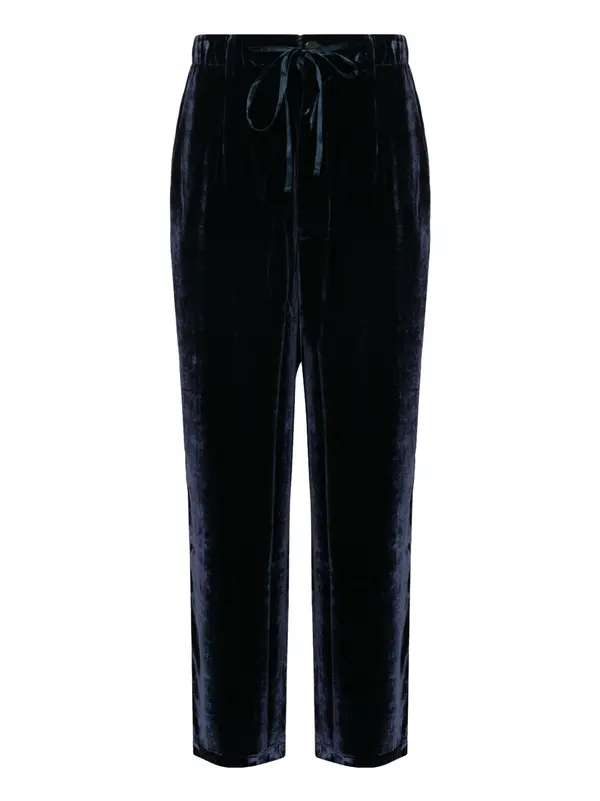 PIERRE-LOUIS MASCIA Velvet Trousers - Blue