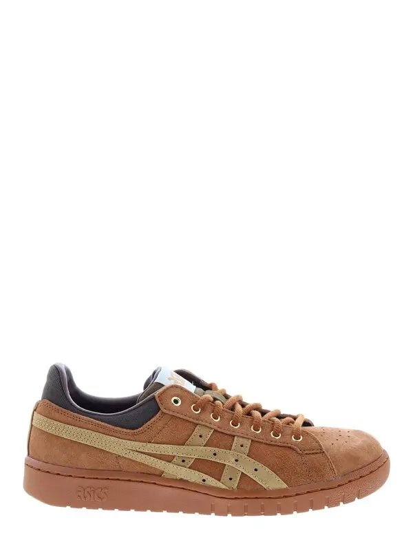 Asics Gelptgin Lace Up Sneakers - Almond Brown/tan Presidio