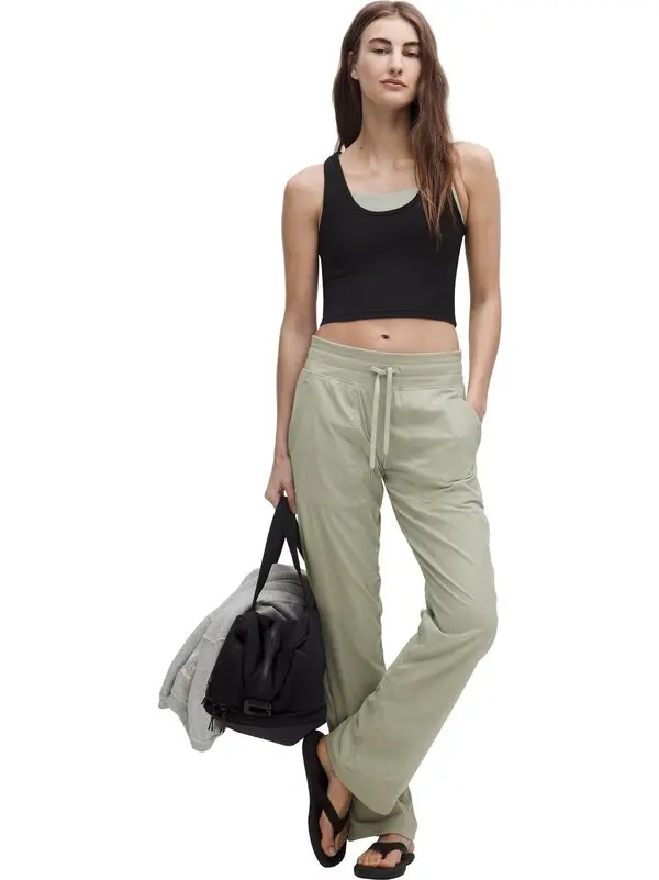 Lululemon Dance Studio Mid-rise Pant - Fog Green