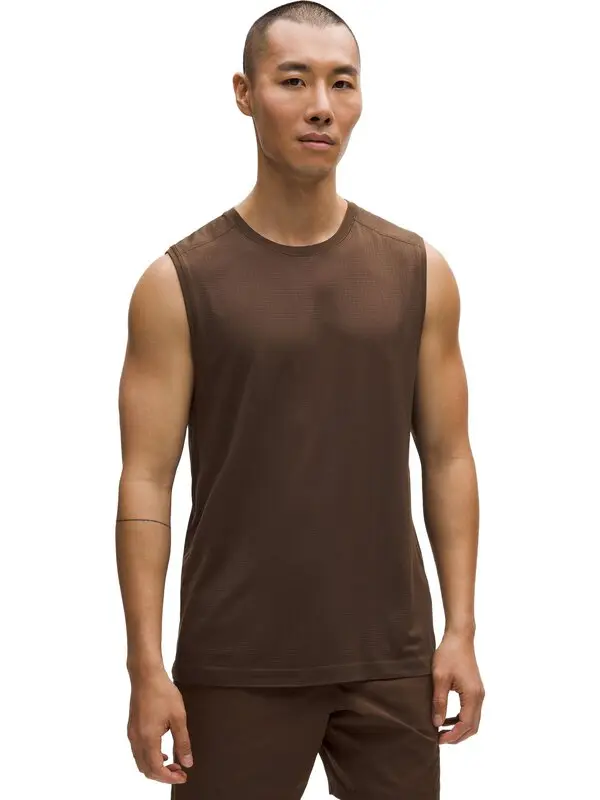 Lululemon Metal Vent Tech Sleeveless Shirt - Walnut Crunch/walnut Crunch