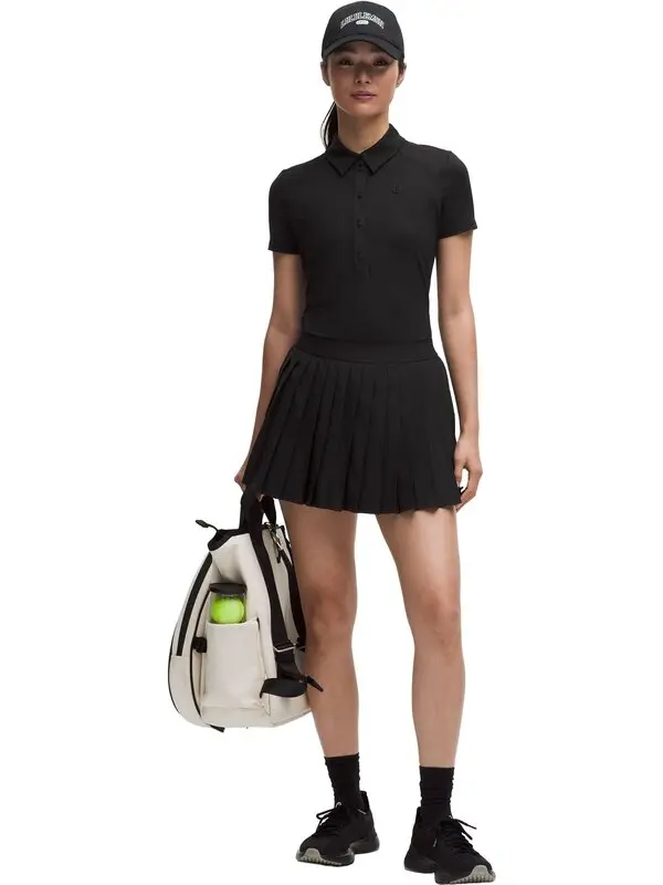 Lululemon High-rise Pleated Tennis Skirt - Black