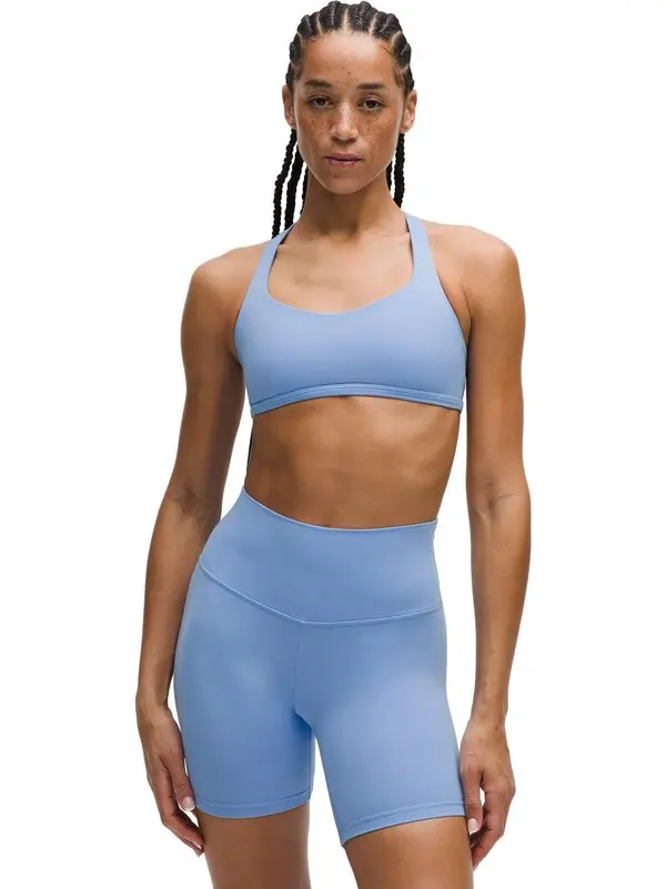 Lululemon Free To Be Bra Wild - Sinatra Blue