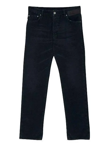Palm Angels Corduroy 5 Pocket Pants - Black