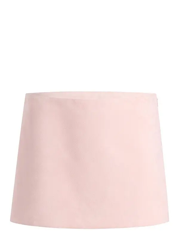 Khaite Jett Mini Skirt - Pink