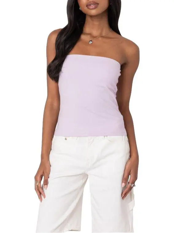 EDIKTED Tube Top - Lilac