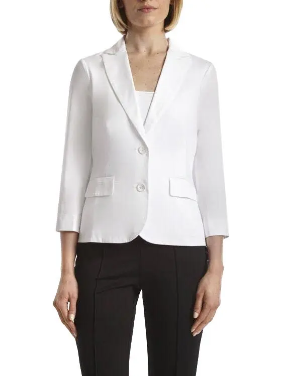 CAPSULE 121 Collared Blazer - White