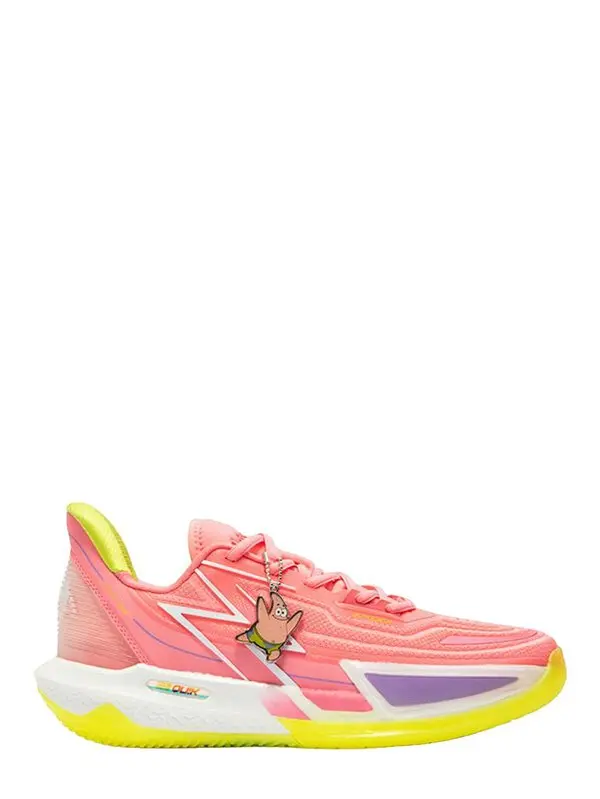 361 DEGREES Big3 4.0 Quick Pro Spongebob Squarepants Patrick Star Sneakers - Pink/yellow/violet