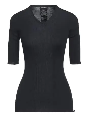 Giorgio Armani Virgin Wool, Silk, And Cashmere Sweater - Blue