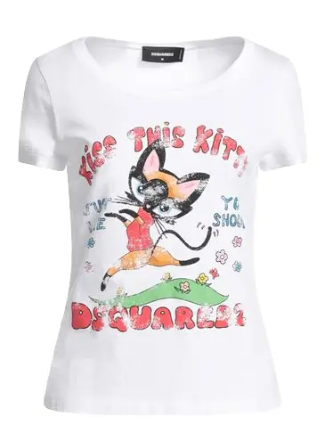 Dsquared2 Printed T-shirt - White