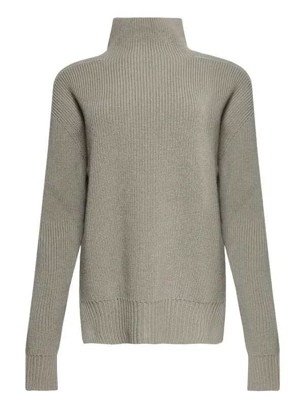 Rick Owens Fisherman Tabard Knitted Sweater - Dust