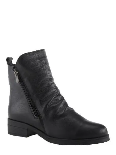 SPRING STEP SHOES Zipstering Bootie - Black