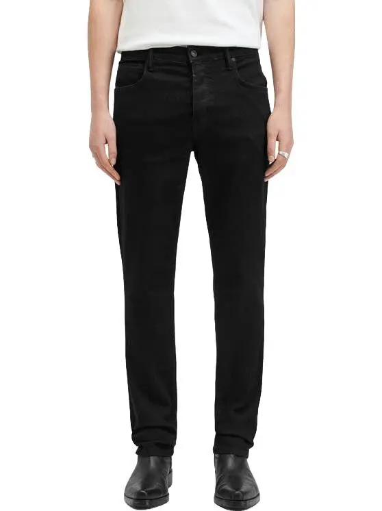 ALLSAINTS Sid Skinny Jeans - Jet Black