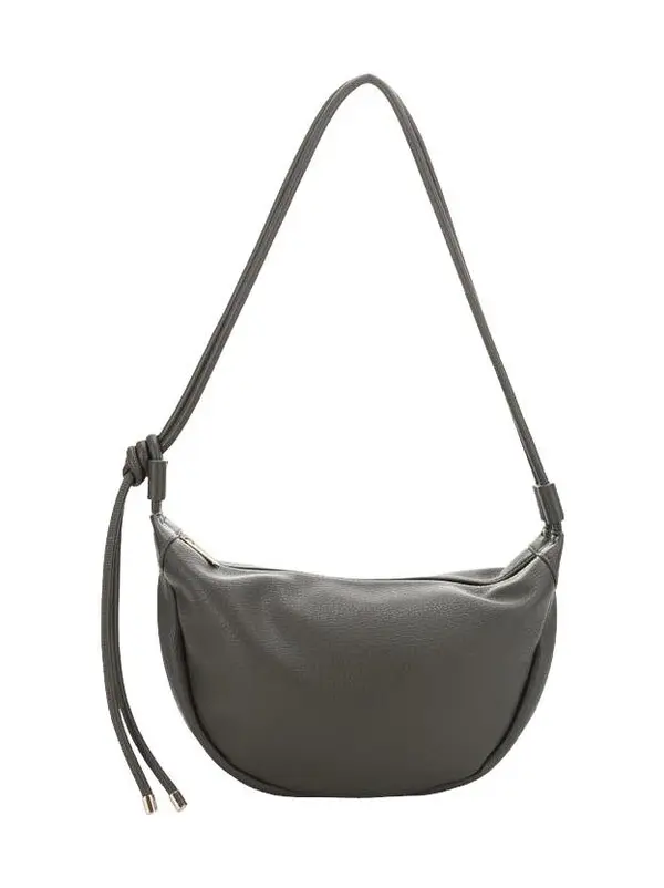 MALI + LILI Aria Recycled Vegan Leather Shoulder Bag - Olive