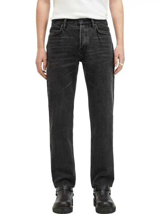 ALLSAINTS Reid Straight-leg Jeans - Black