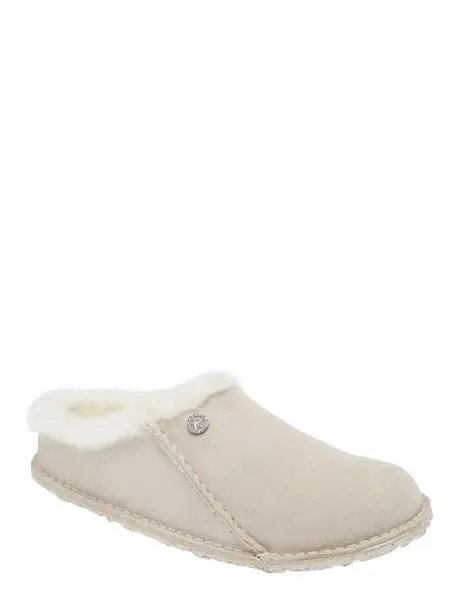 BIRKENSTOCK Zermatt Shearling Lined Slipper - Antique White