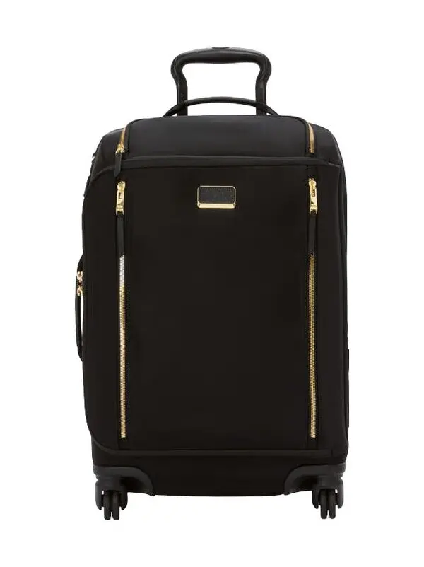 Tumi Voyageur Leger Dual Access Expandable Carry-on - Black/gold