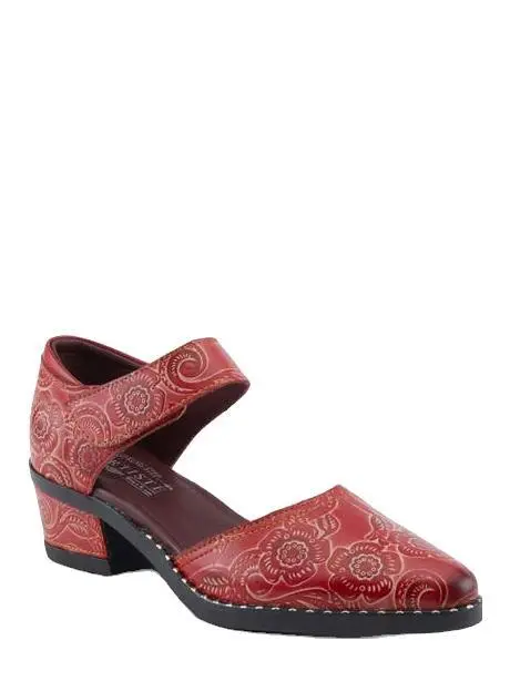 SPRING STEP SHOES Jazzberry Pump - Red Multi