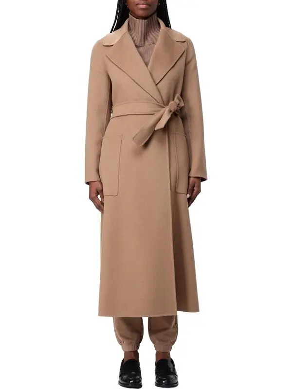 Max Mara Long Coat - Camel